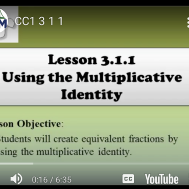 Middle School – CPM Educational Program