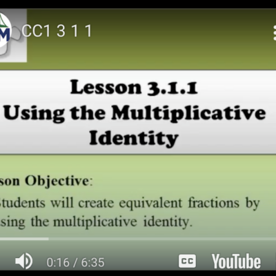 Middle School – CPM Educational Program