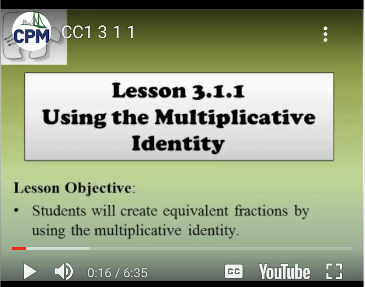 Middle School - CPM Educational Program