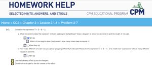 High School - CPM Educational Program